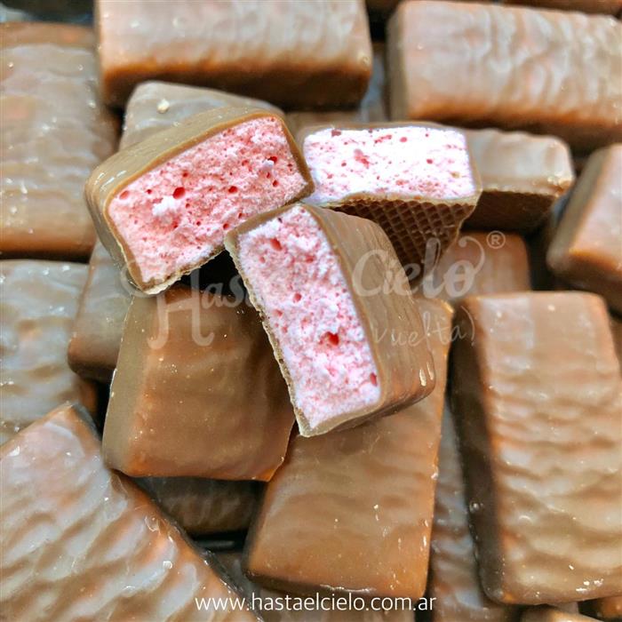 BOMBON DE CHOCOLATE RELLENO X 25 UNIDADES